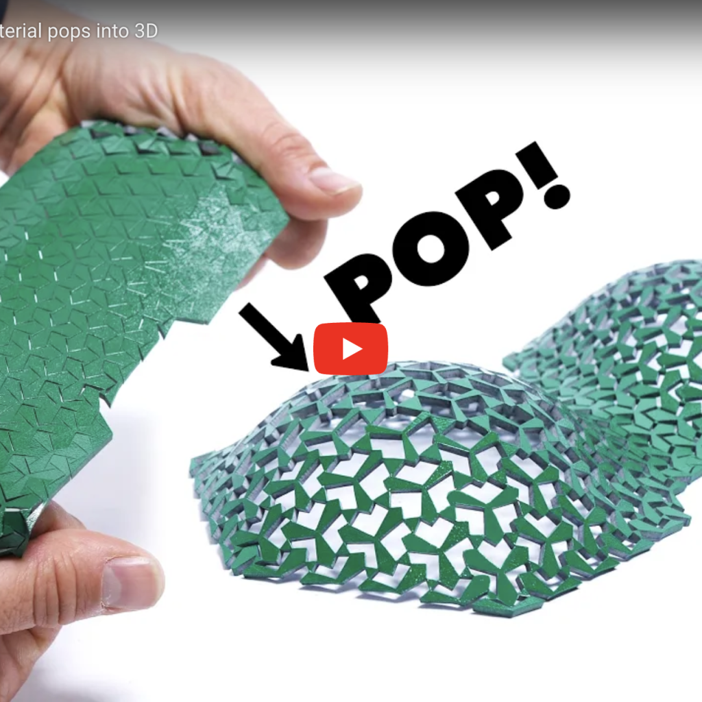 Architected Intelligent Matter Laboratory – Mechanics and shape by design